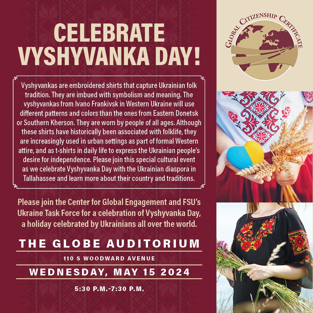 Celebrate Vyshyvanka Day | Learning Systems Institute